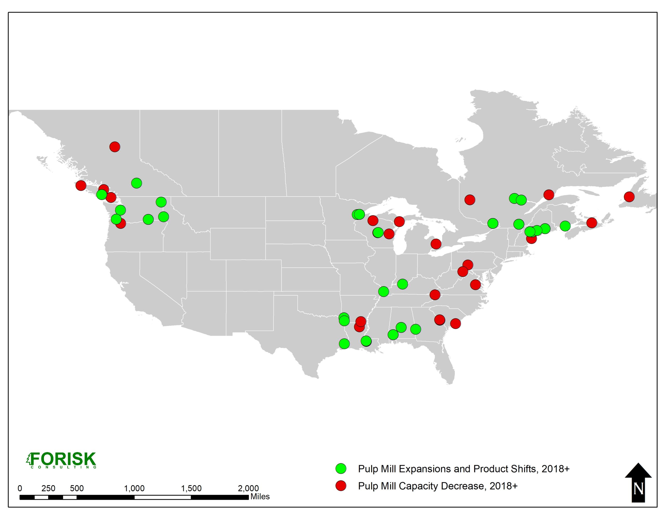 Recent Pulp Mill Expansions and Closures - Forisk